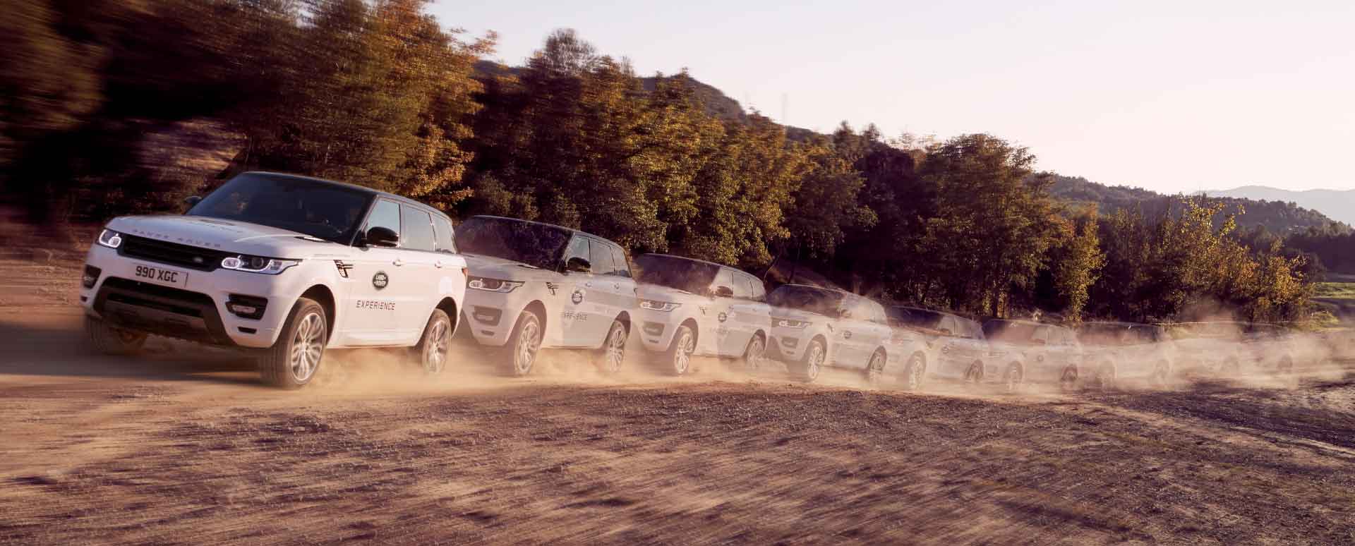 Complimentary Land Rover Off-Road Experience