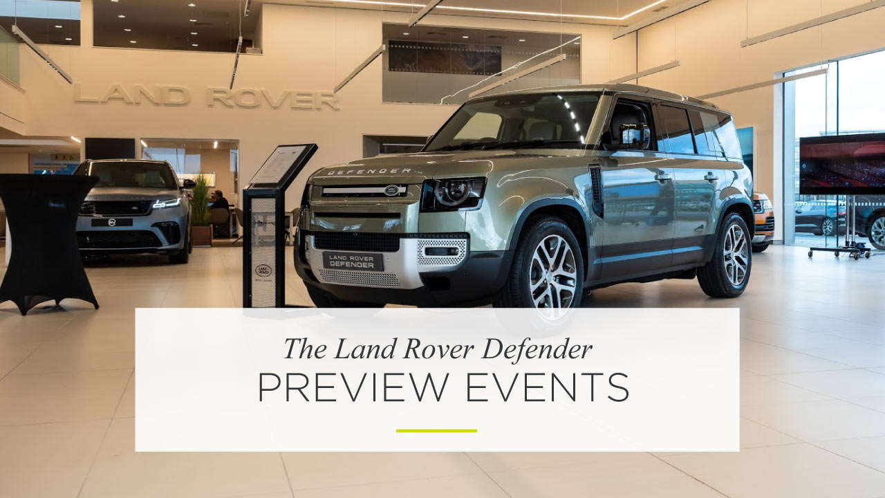 New Land Rover Defender Preview Events